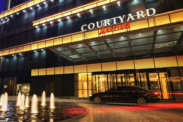 Courtyard by Marriott...first hotel in Central China
