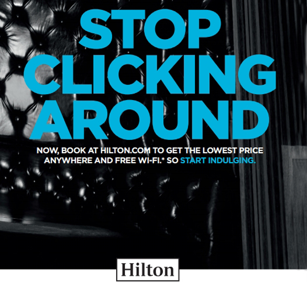Hilton's new campaign offers exclusive discounts