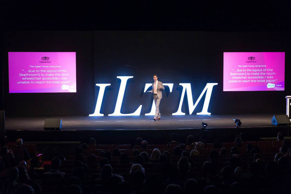 A speaker at the opening forum last year