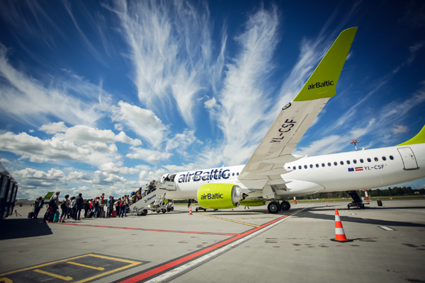 Latvian airline airBaltic will enter the summer season with nine new ...